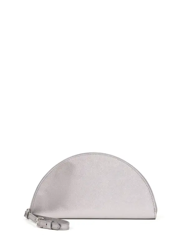 MAISON MARGIELA Calf-leather Clutch - Silver