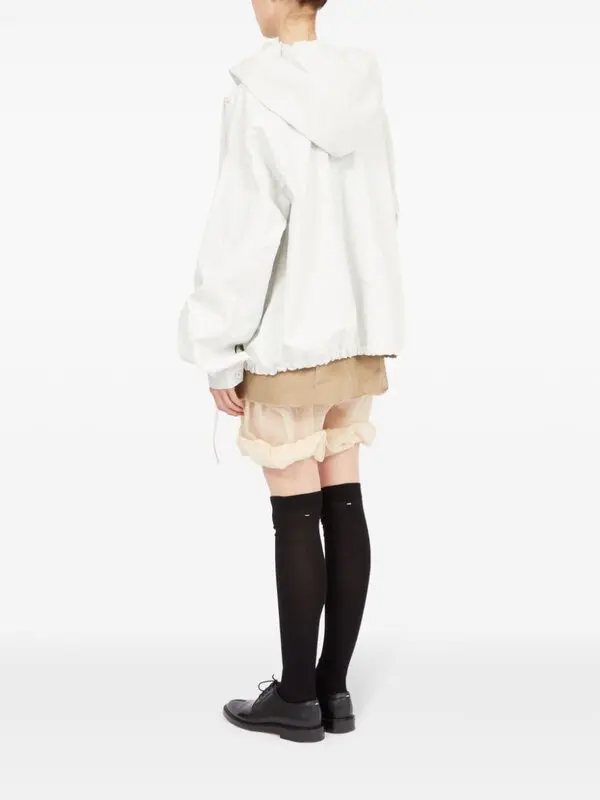 MAISON MARGIELA Slouchy-hood Linen Jacket