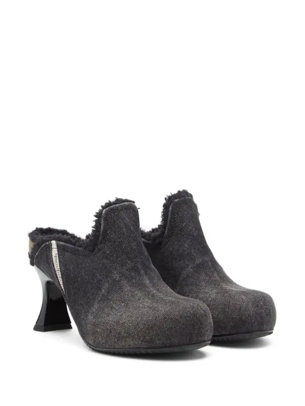 DIESEL® D-woodstock 78mm Denim Mules