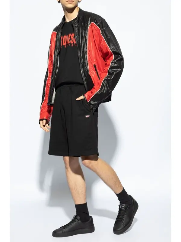 DIESEL® P-bisc-d Cotton Shorts