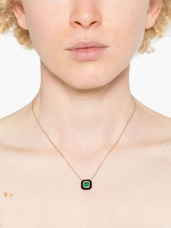 SAUER 18kt Yellow Multi-stone Necklace
