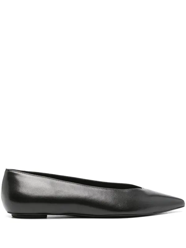 STUART WEITZMAN Pointed-toe Ballerinas