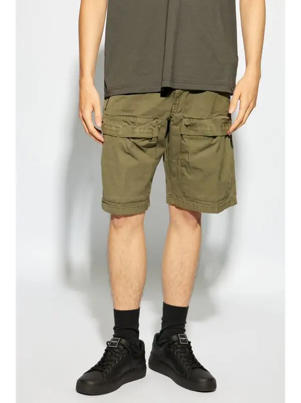 DIESEL® P-beeck Mid-rise Cargo Shorts