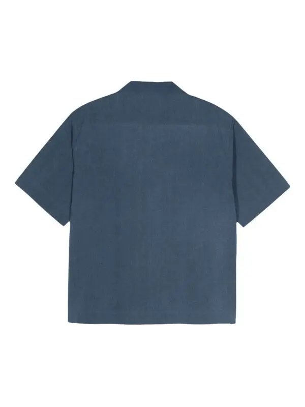 Givenchy 4g-embroidered Chambray Shirt