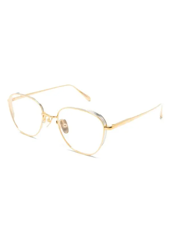 Linda Farrow Hardy Round-frame Glasses