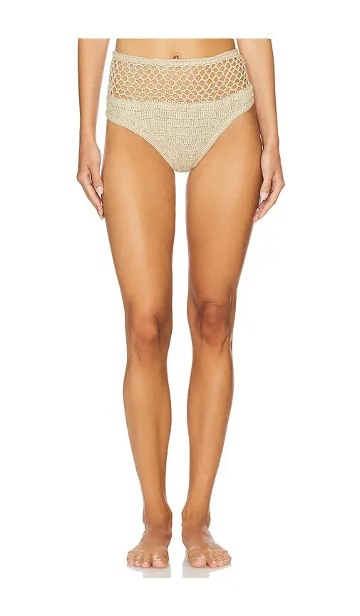Beach Riot Brinley Bikini Bottom - Tan