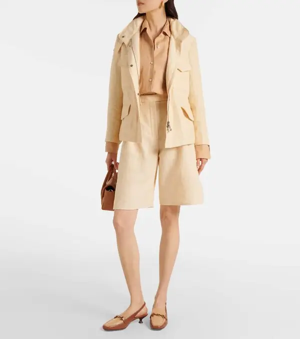 TOD'S Leather Slingback Pumps - Brown