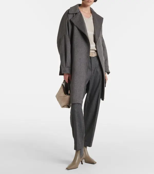 Brunello Cucinelli Leather Ankle Boots
