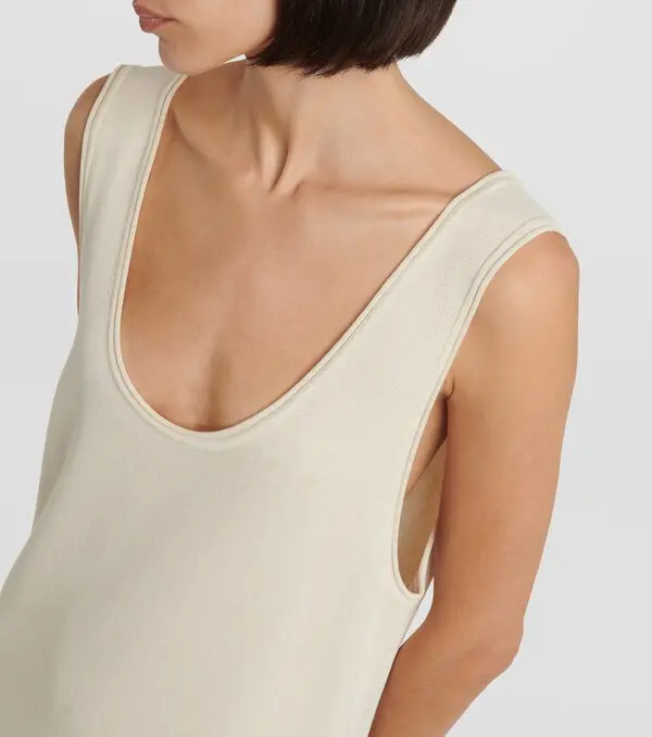THE ROW Garfield Silk Midi Dress