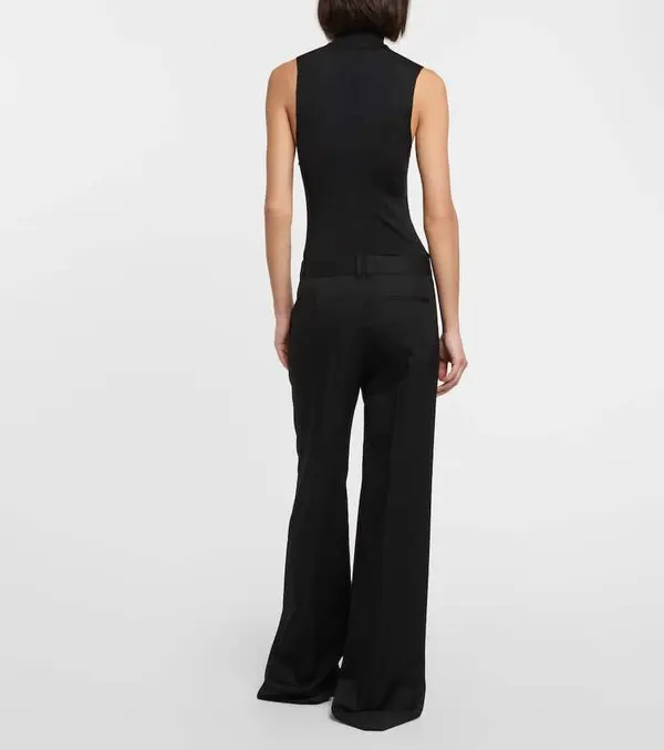 THE ROW Encore Flared Wool Pants