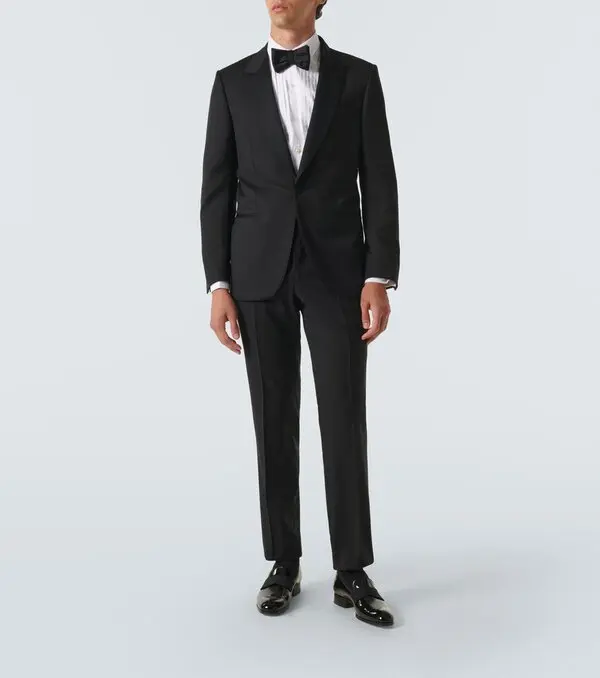 Zegna Multiseason Wool Suit - Black