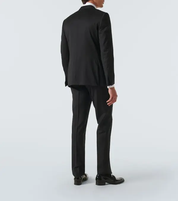 Zegna Multiseason Wool Suit - Black