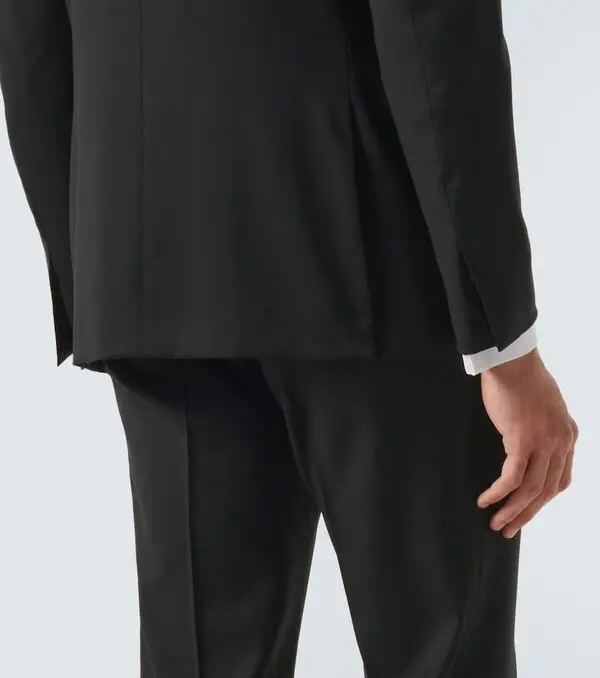 Zegna Multiseason Wool Suit - Black