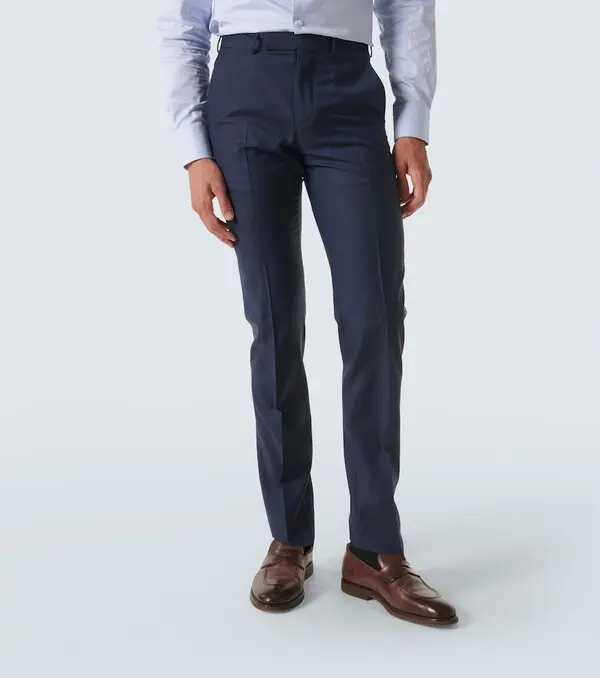 Zegna Trofeo Wool Slim Pants