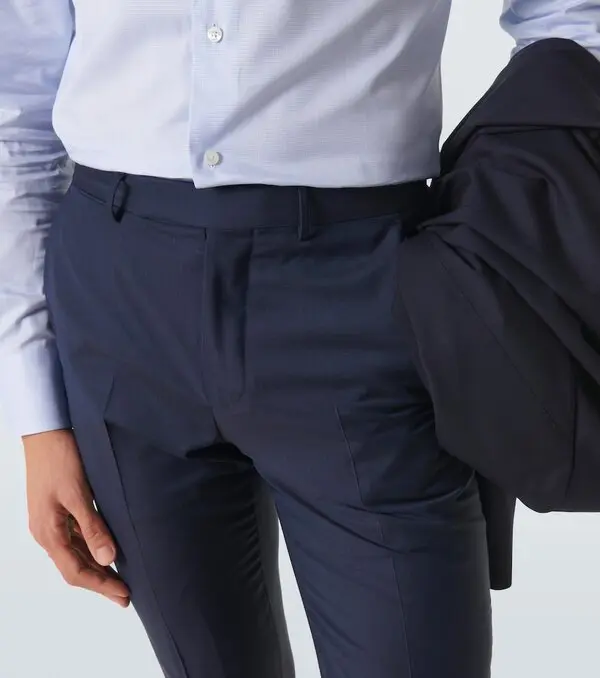 Zegna Trofeo Wool Slim Pants
