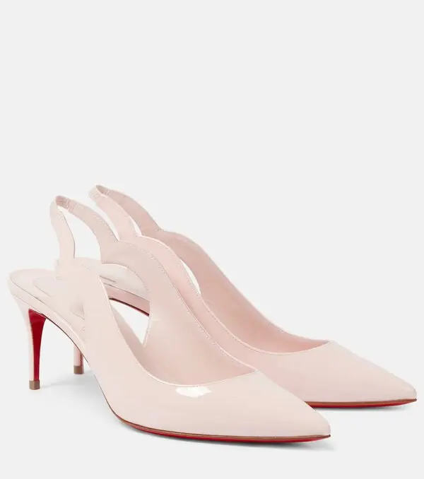 CHRISTIAN LOUBOUTIN Hot Chick Sling 70 Slingback Pumps - Pink