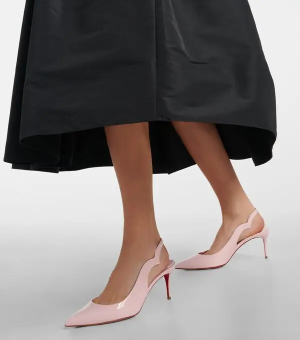 CHRISTIAN LOUBOUTIN Hot Chick Sling 70 Slingback Pumps - Pink