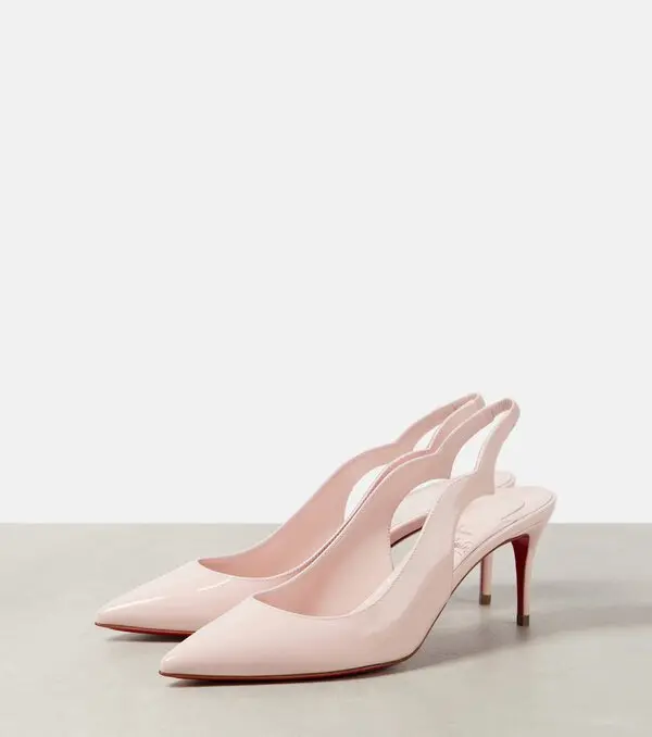 CHRISTIAN LOUBOUTIN Hot Chick Sling 70 Slingback Pumps - Pink