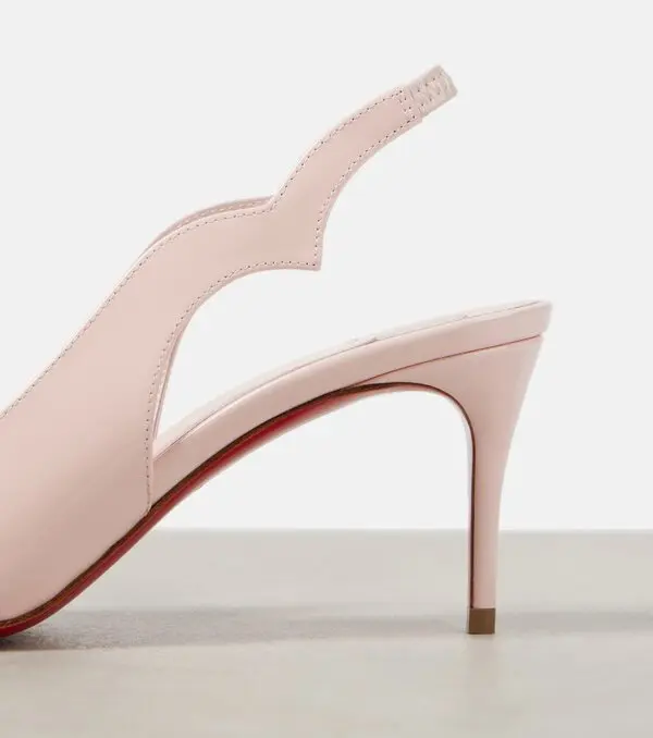 CHRISTIAN LOUBOUTIN Hot Chick Sling 70 Slingback Pumps - Pink