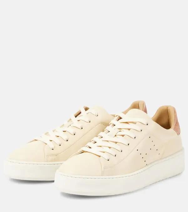 Hogan H672 Leather Sneakers