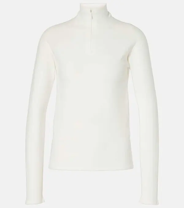 THE ROW Patti Zip-up Top