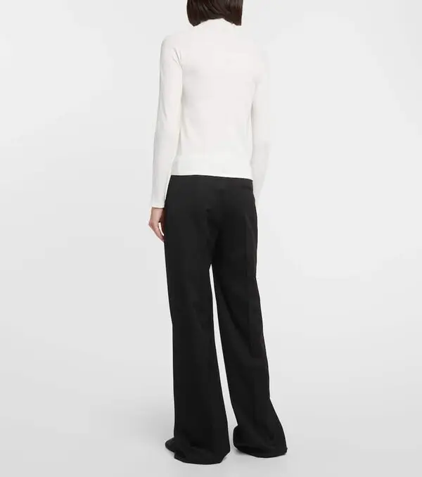 THE ROW Patti Zip-up Top