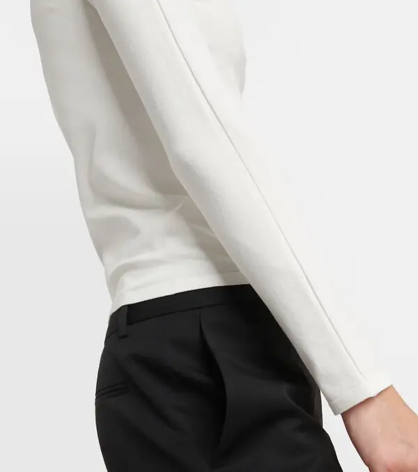 THE ROW Patti Zip-up Top