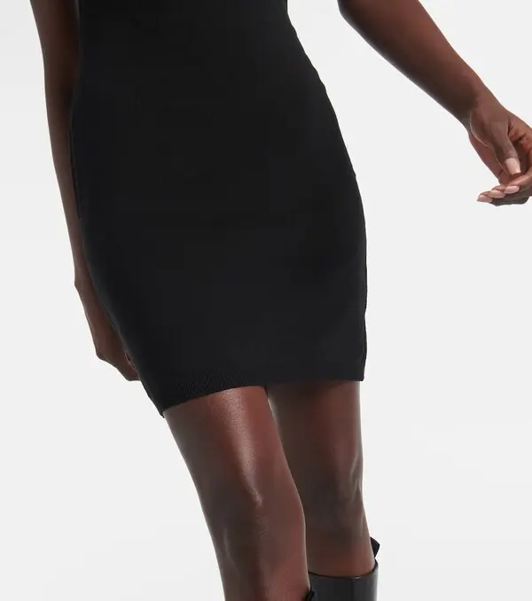 Burberry Cotton-blend Knit Polo Dress