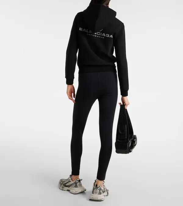 Balenciaga Cotton-blend Jersey Hoodie