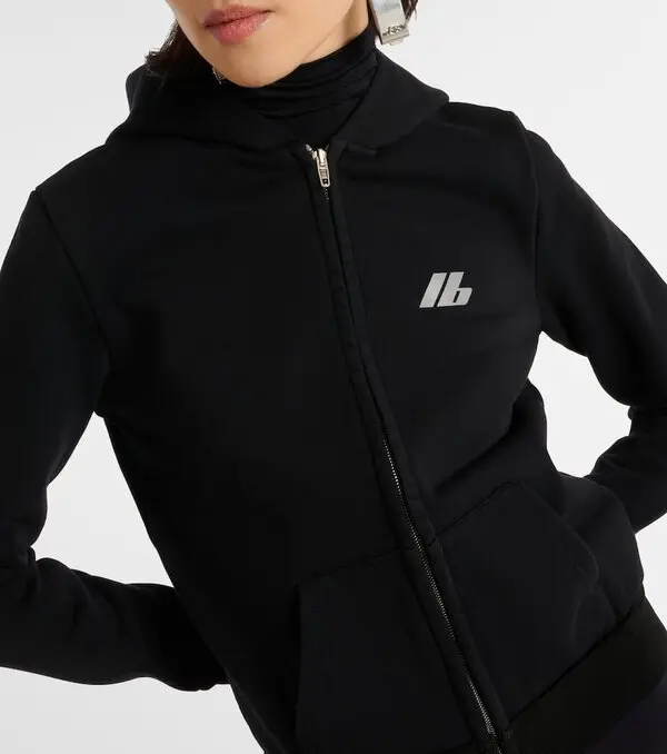 Balenciaga Cotton-blend Jersey Hoodie
