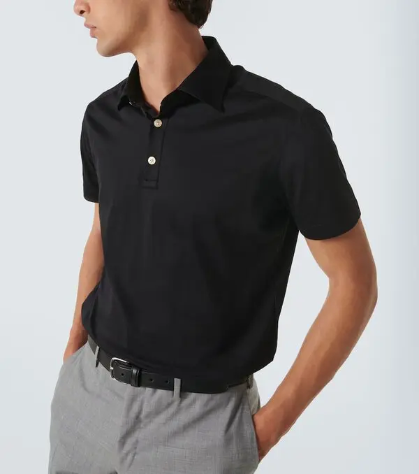 Kiton Cotton Polo Shirt