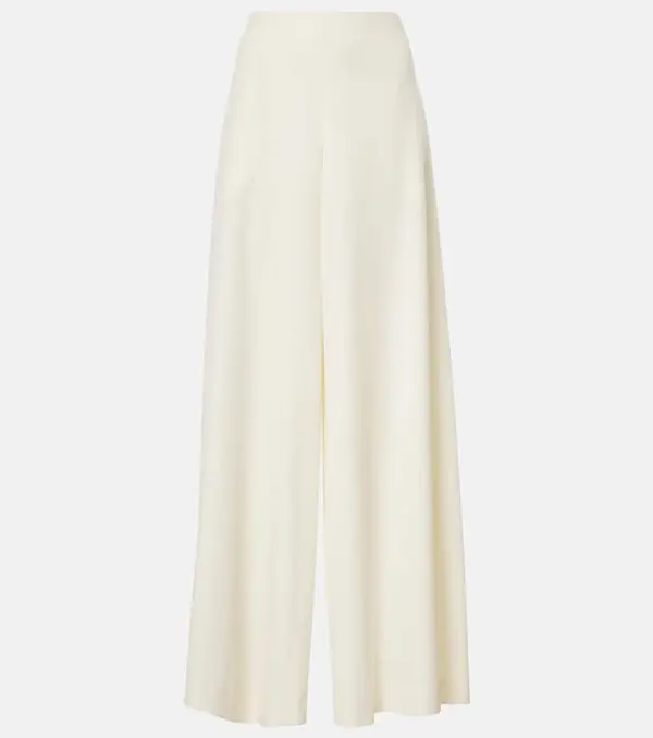 THE ROW Dela Wool Wide-leg Pants