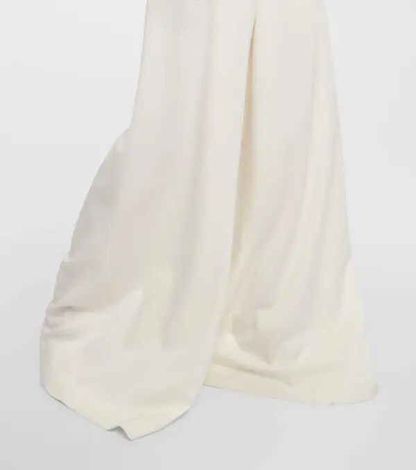 THE ROW Dela Wool Wide-leg Pants
