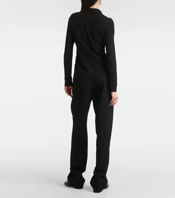 NILI LOTAN Liam Cotton Shirt - Black