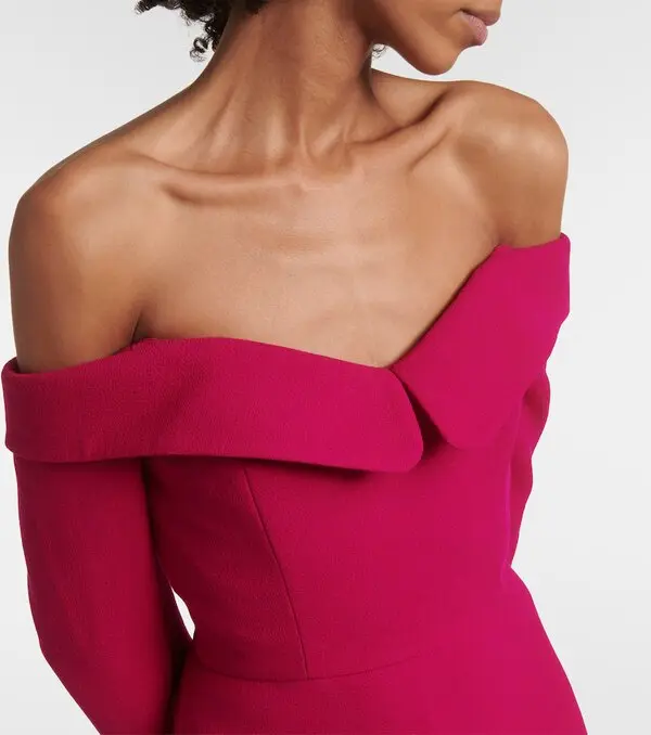 MARKARIAN Cybil Wool Midi Dress