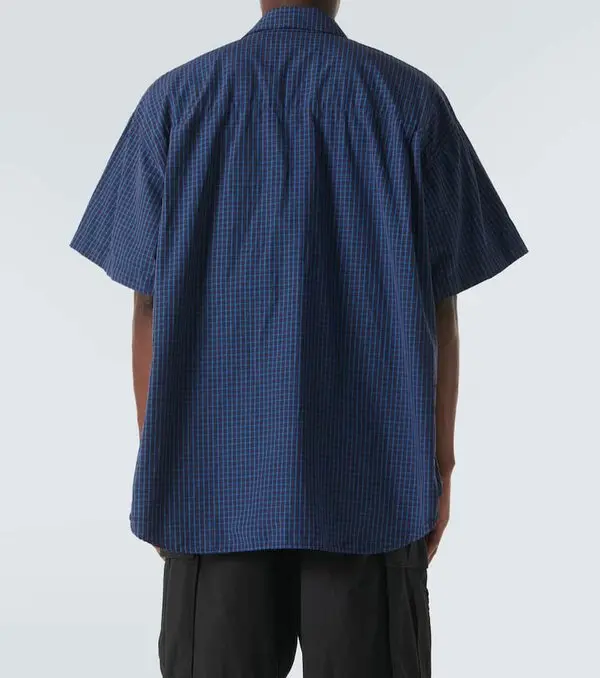 Balenciaga Logo Layered Cotton Shirt
