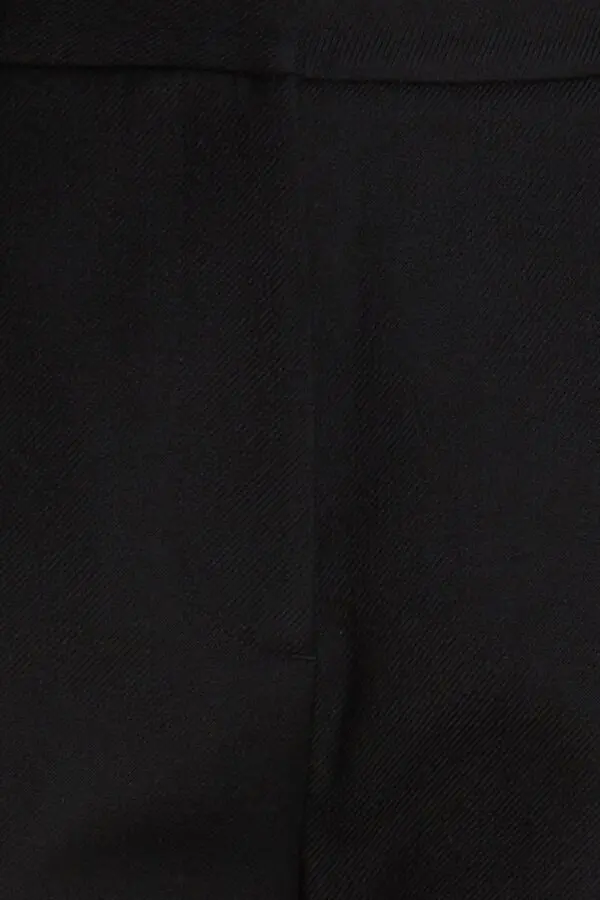 TOTEME Cropped Tapered Cotton-blend Twill Pants