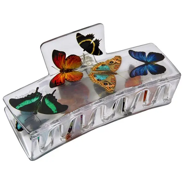 CHUNKS Medium Box Hair Claw Clip - Butterfly