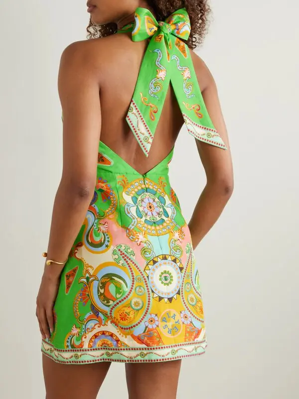 knee length dresses for ladies Alemais Pinball Bodice Dress Print Size 8