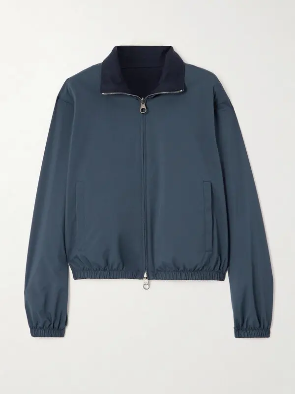 Loro Piana Reversible Bomber Jacket - Blue