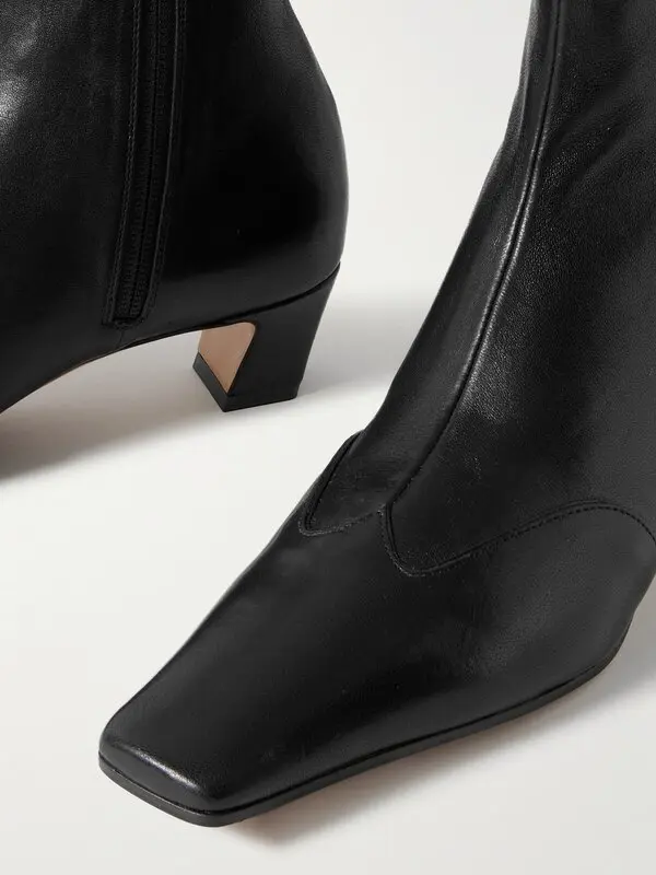 Khaite Nevada Ankle Boots - Black