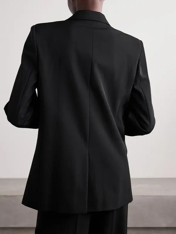 Stella McCartney Oversized Moire-trimmed Blazer