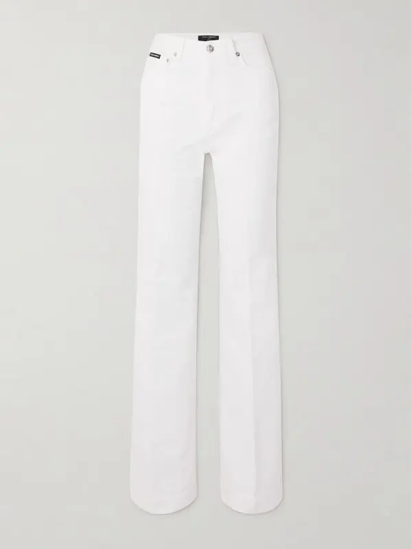Dolce & Gabbana Cotton-twill Flared Pants