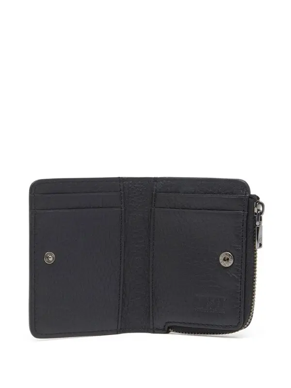 DIESEL® Logo Plaque Leather Wallet