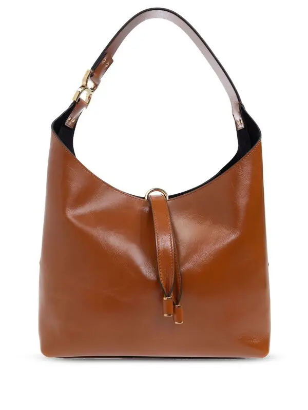 Chloé Marcie Leather Tote Bag - Brown
