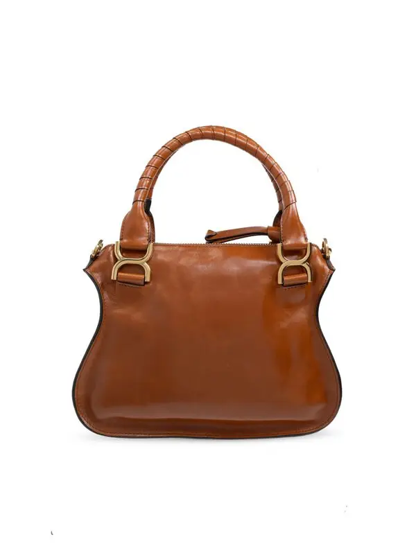 Chloé Leather Tote Bag - Brown