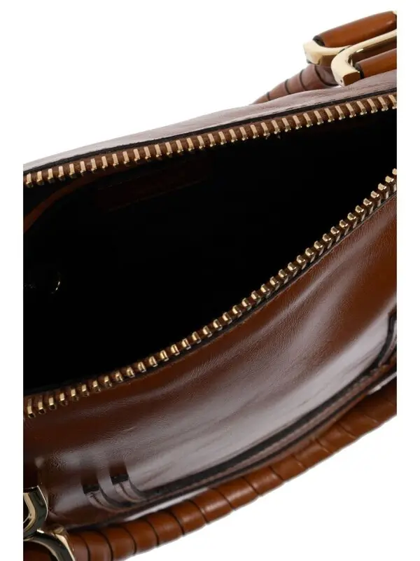 Chloé Leather Tote Bag - Brown