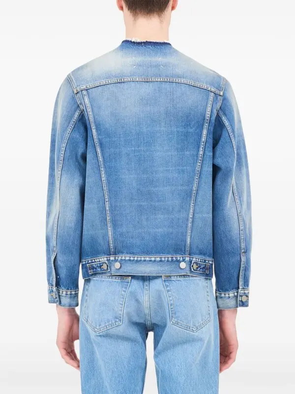 MAISON MARGIELA Collarless Denim Jacket