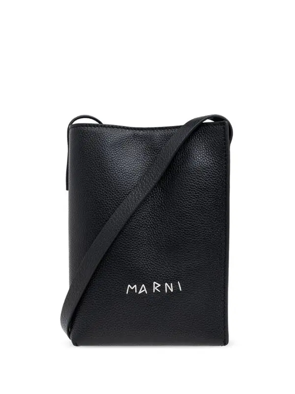 Marni Embroidered Leather Nano Bag