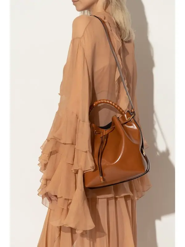 Chloé Leather Bucket Bag